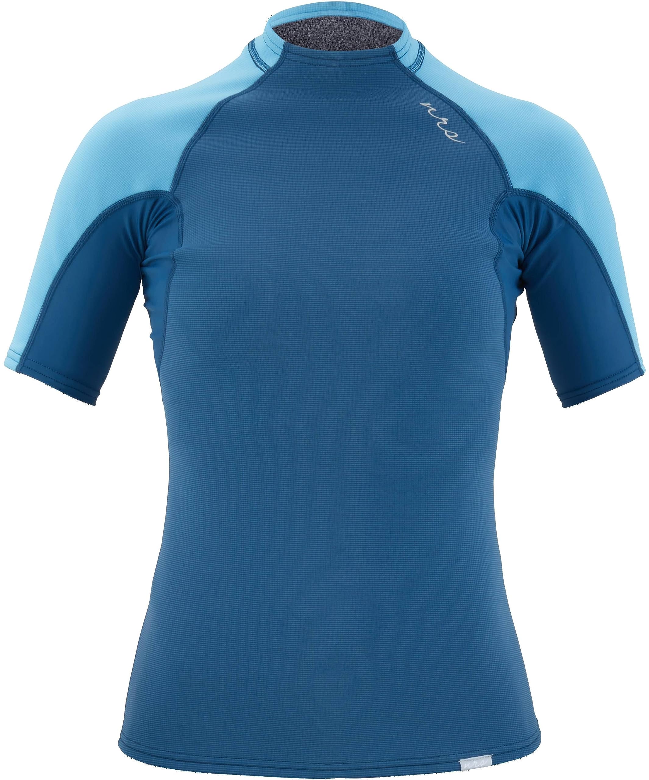 NRS Women's HydroSkin 0.5 Short-Sleeve Neoprene Shirt - for Kayaking, Canoeing, Rafting, Paddling
