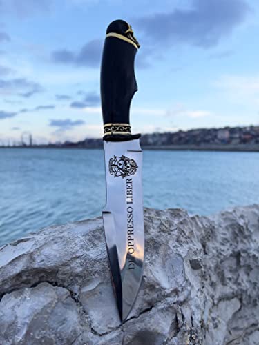 Russian hunting knife "Spetsnaz" .Steel 65*13,hornbeam,brass (Green Berets)