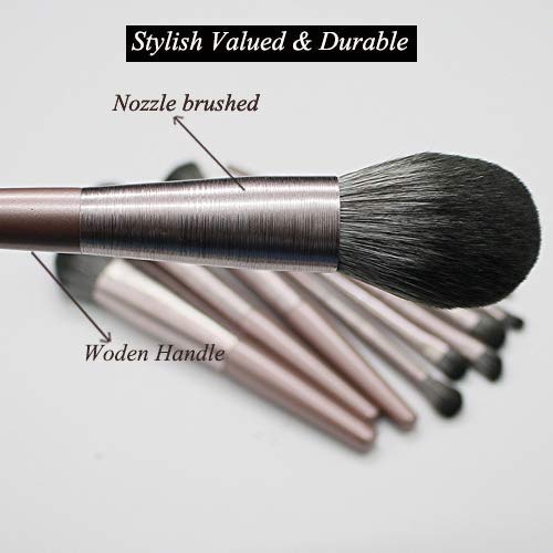 NEVSETPO Quality Makeup Brushes Professional Premium Cosmetic Brush Set for Eye Shadow Foundation Blush Lip Powder Liquid Cream Blending Brushes Loved By Makeup-Artist