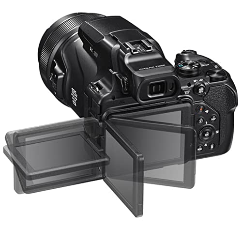 Nikon COOLPIX P1000 Bundle: 125x Optical Zoom, 4K Video, 64GB Card, Bag, Tripod, Filter Kit, Battery - Perfect All-in-One Package for Photographers & Creators