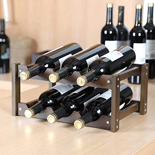 ZYZMH Wooden Wine Rack Cabinet Holder Shelf Free Standing Holders Barware Storage Wine Racks Home Kitchen Bar (Flavor : White-Dinosaur Doodle4, Size : E)