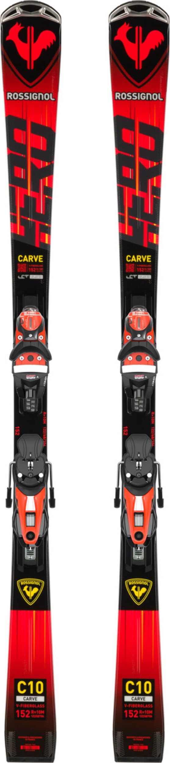 Rossignol Hero Carve Mens Skis 172 W/SPX 12 GW Bindings