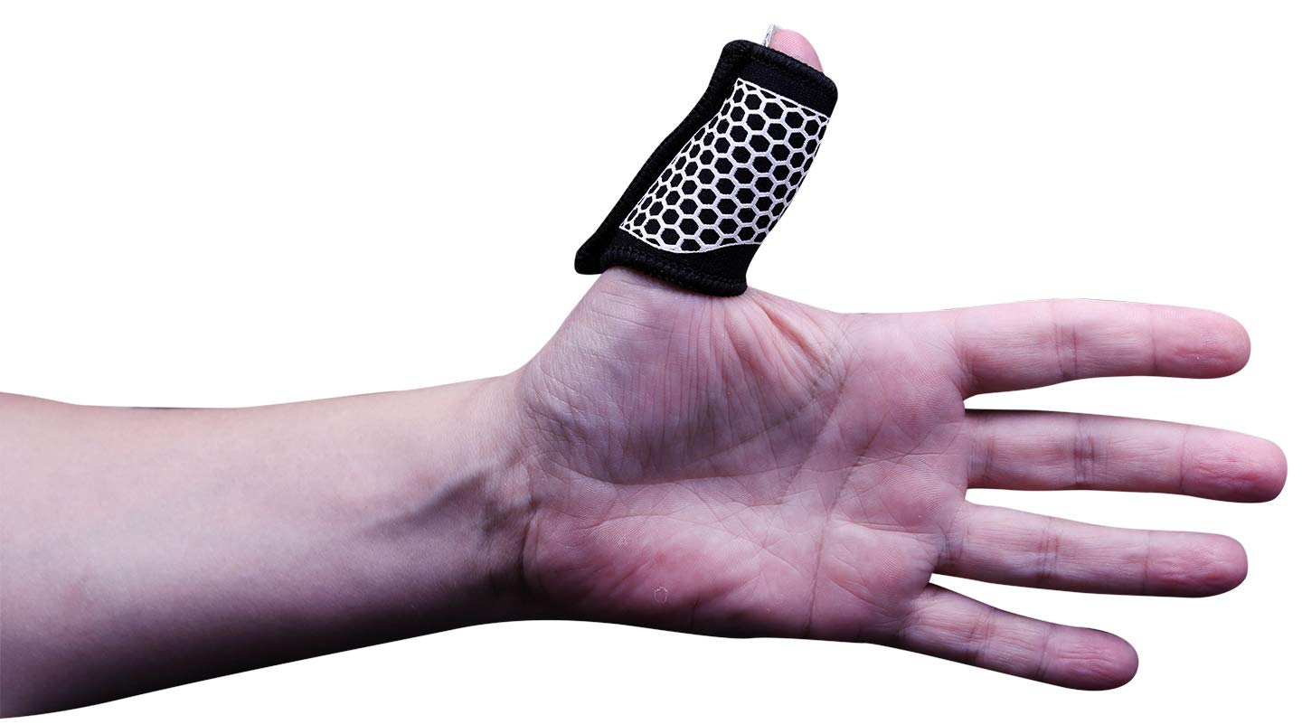 Nubs Thumb Sleeves Cross Training Grips Best Gymnastics Grips Keep Your Hands Free from Blisters & Callouses Pullups Weight Lifting Chin Ups (White)