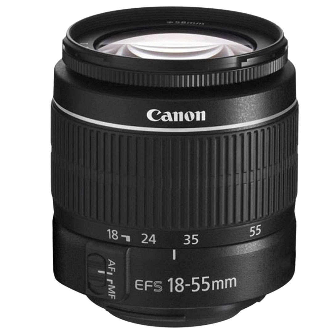 MegaAccessory Canon EOS 2000D Rebel T7 DSLR Camera with 18-55mm Zoom Lens + Platinum Mobile Accessory Bundle Package Includes: SanDisk 32GB Card, Tripod, Case, Pistol Grip and More (21pc Bundle)