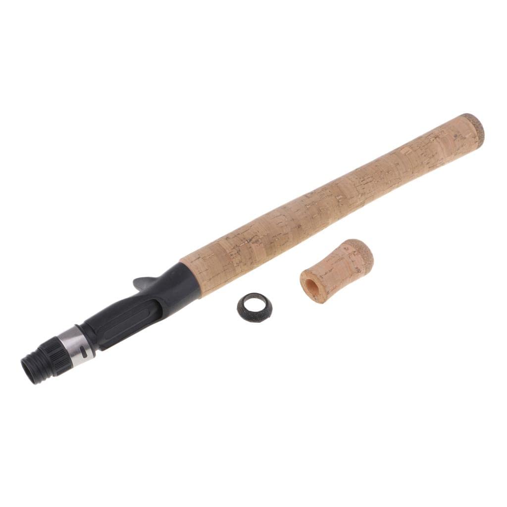 MagiDeal Unknown DIY Fishing Rod Building or Repair Composite Cork Handle Grip with Reel Seat, for