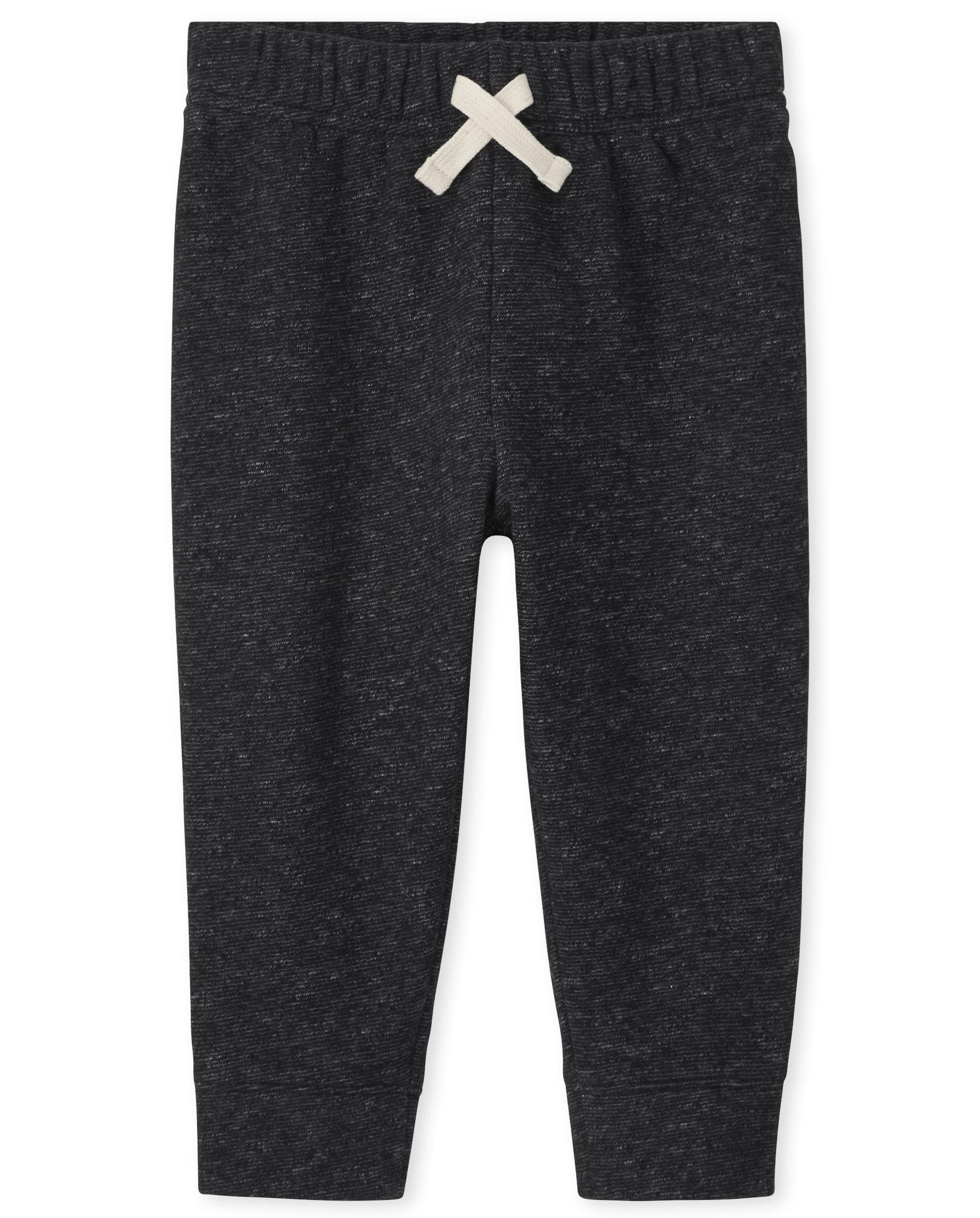 The Children's Place Baby Toddler Boys Jogger Pants, Black Single, 3T