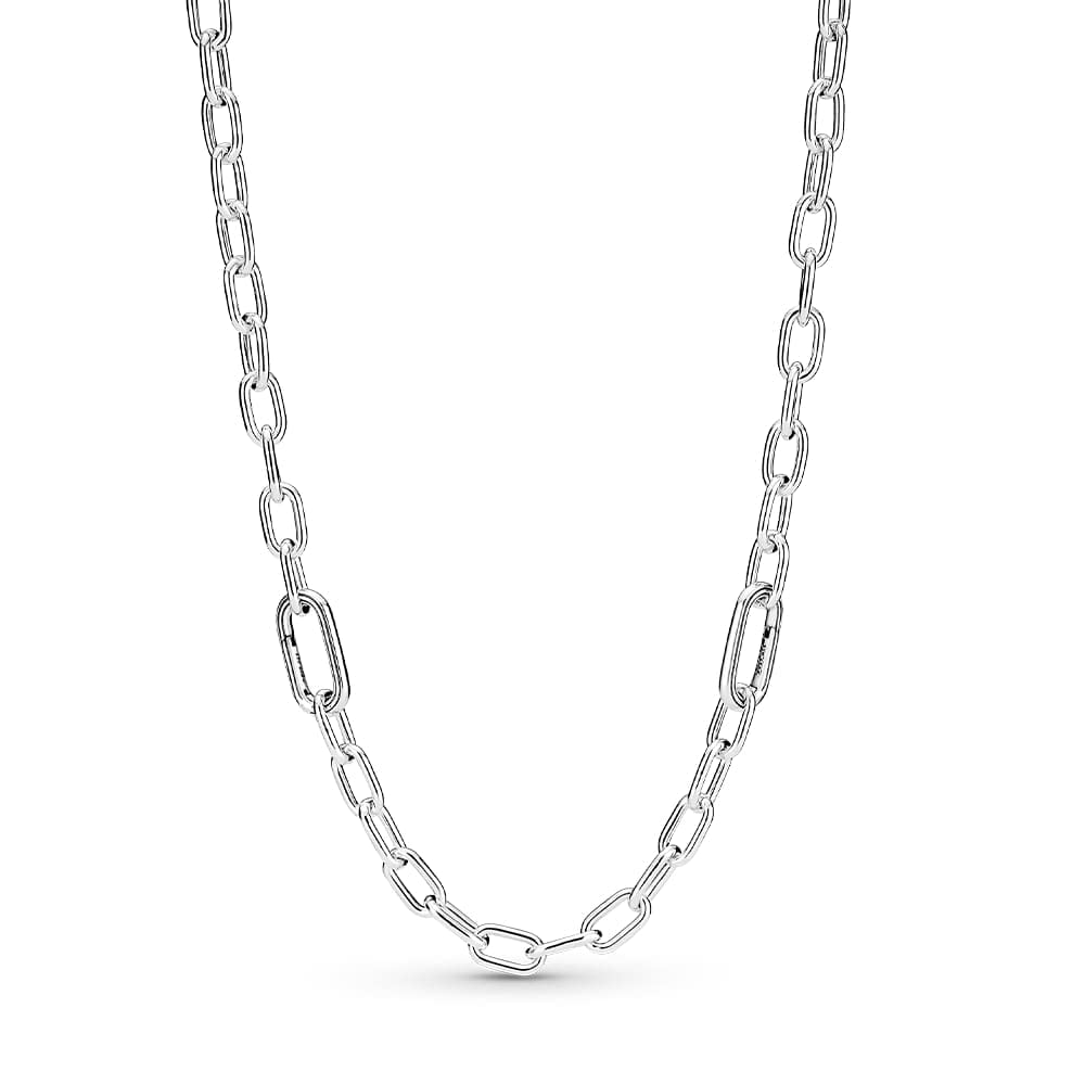 Pandora Link Chain Necklace - Elegant Women's Jewelry - Compatible Me Charms - Great Gift for Her - Sterling Silver - 19.7"