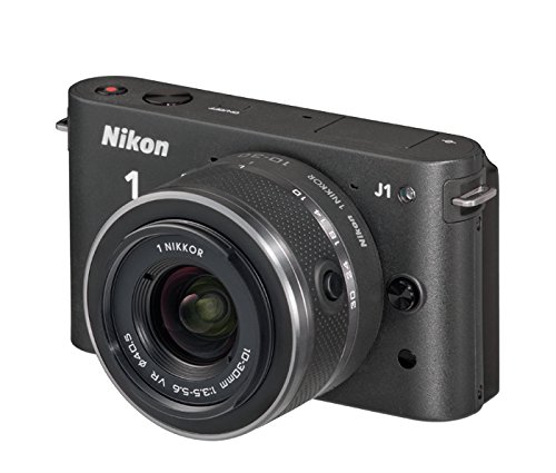 Nikon 1 J1 HD Digital Camera System with 10-30mm Lens (Black) (OLD MODEL)