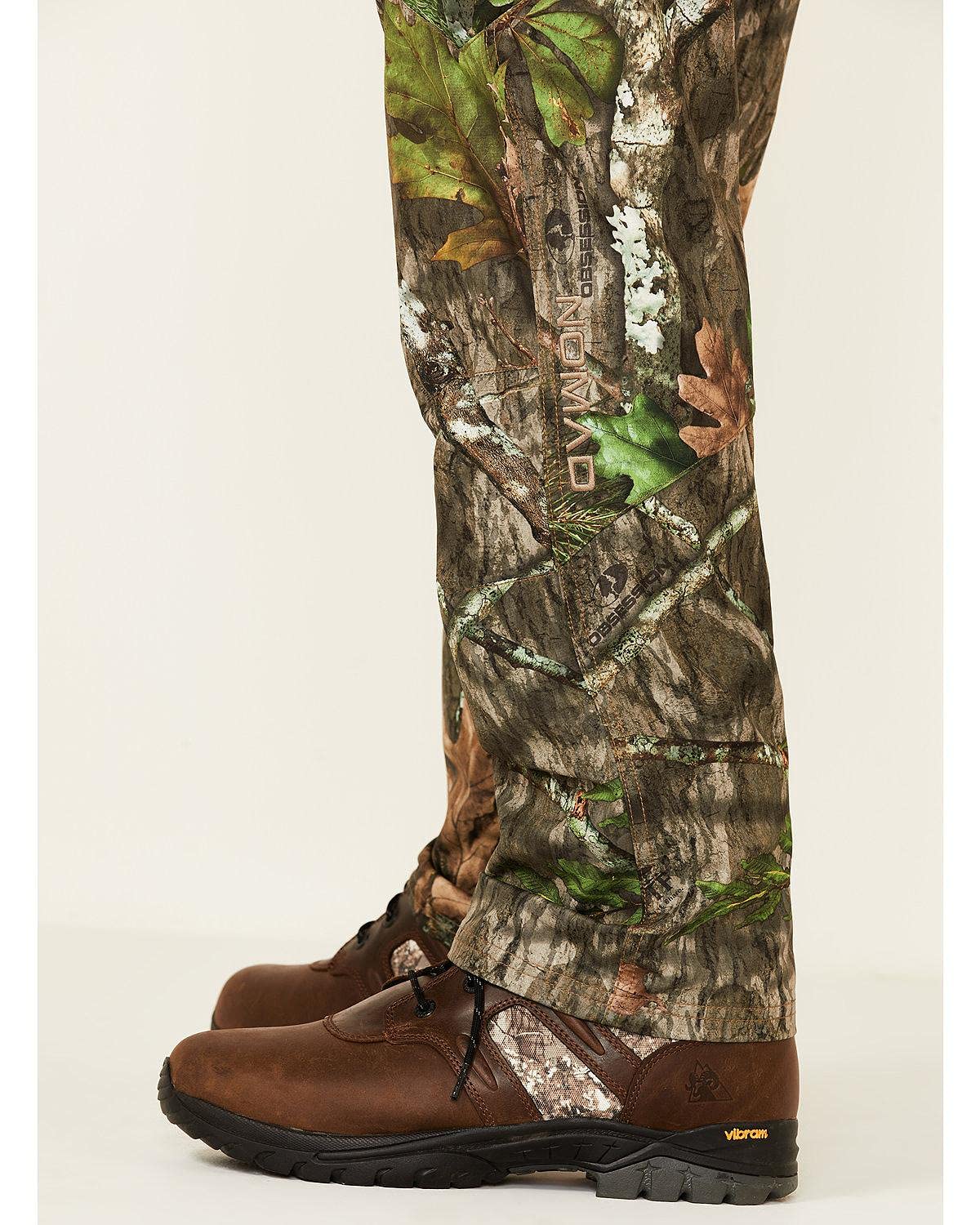 Nomad Mens Nwtf Stretchlite Pant | Scent Suppressing Hunting Pants, Mossy Oak Obsession, Large