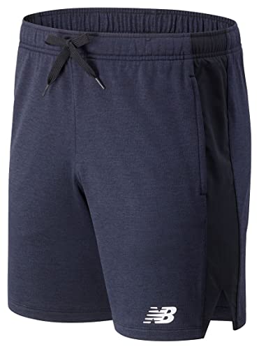 New Balance Men's Tenacity Lightweight Knit Short, Eclipse Heather , X-Large