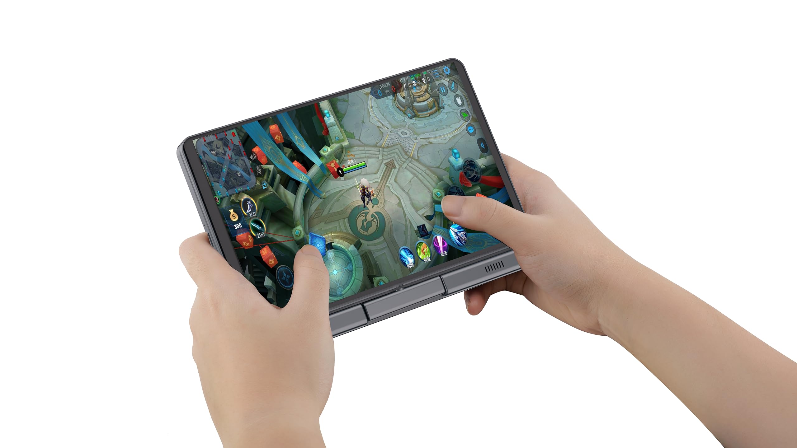 oushedi 8-Inch 2-in-1 Flip Mini Laptop,12th Gen Intel CPU, 12GB LPDDR5 RAM, 1TB M.2 SSD, Touch Screen, Gaming Computer, Portable Presentation PC, Windows 11 Notebook, Wi-Fi 6, Bluetooth 5.2