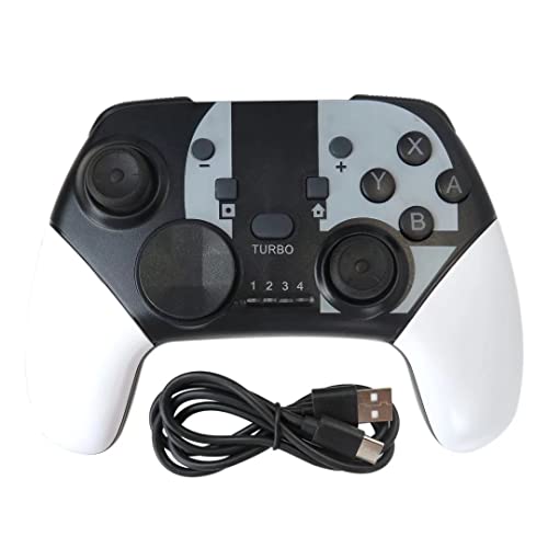 Switch Bluetooth Wireless Controller Built-in 6-Axis Gyro Sensor and 500mA Battery Compatible for Nintendo Switch, Switch Lite