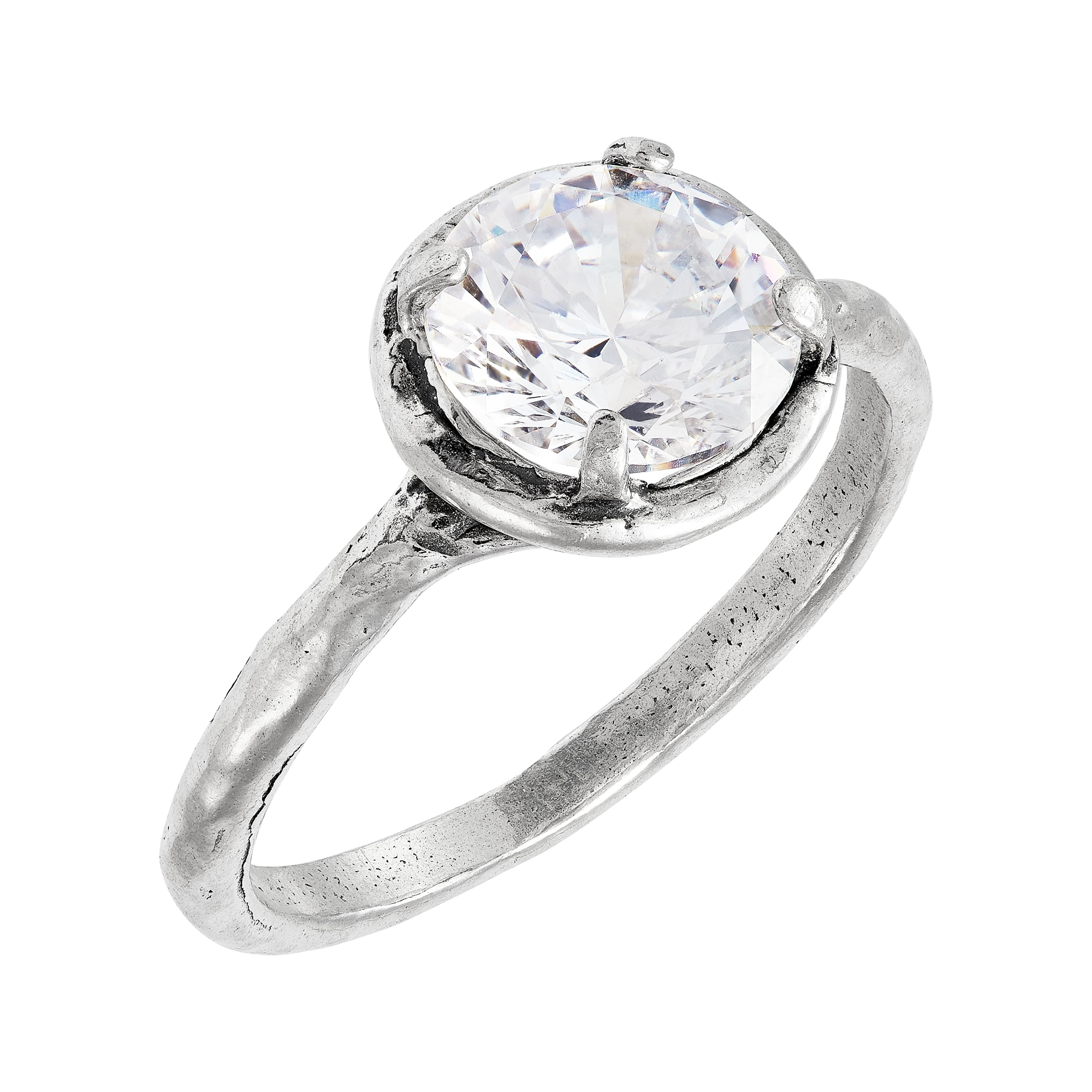 Silpada 'Twinkle Effect' Sterling Silver Cubic Zirconia Ring, Size 10, Size 10