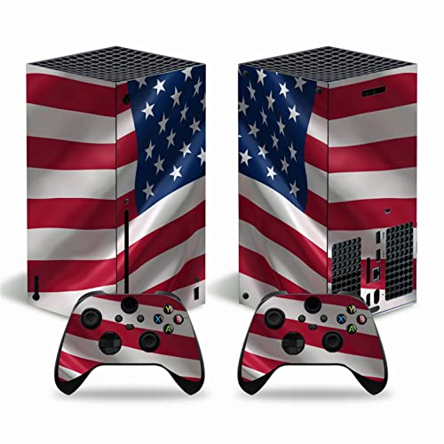 Top factory Skin Decal Protective Vinyl Skin Decal Cover for Series X Console Skins Wrap Sticker with Two Free Wireless Controller Decals 55202 Decal