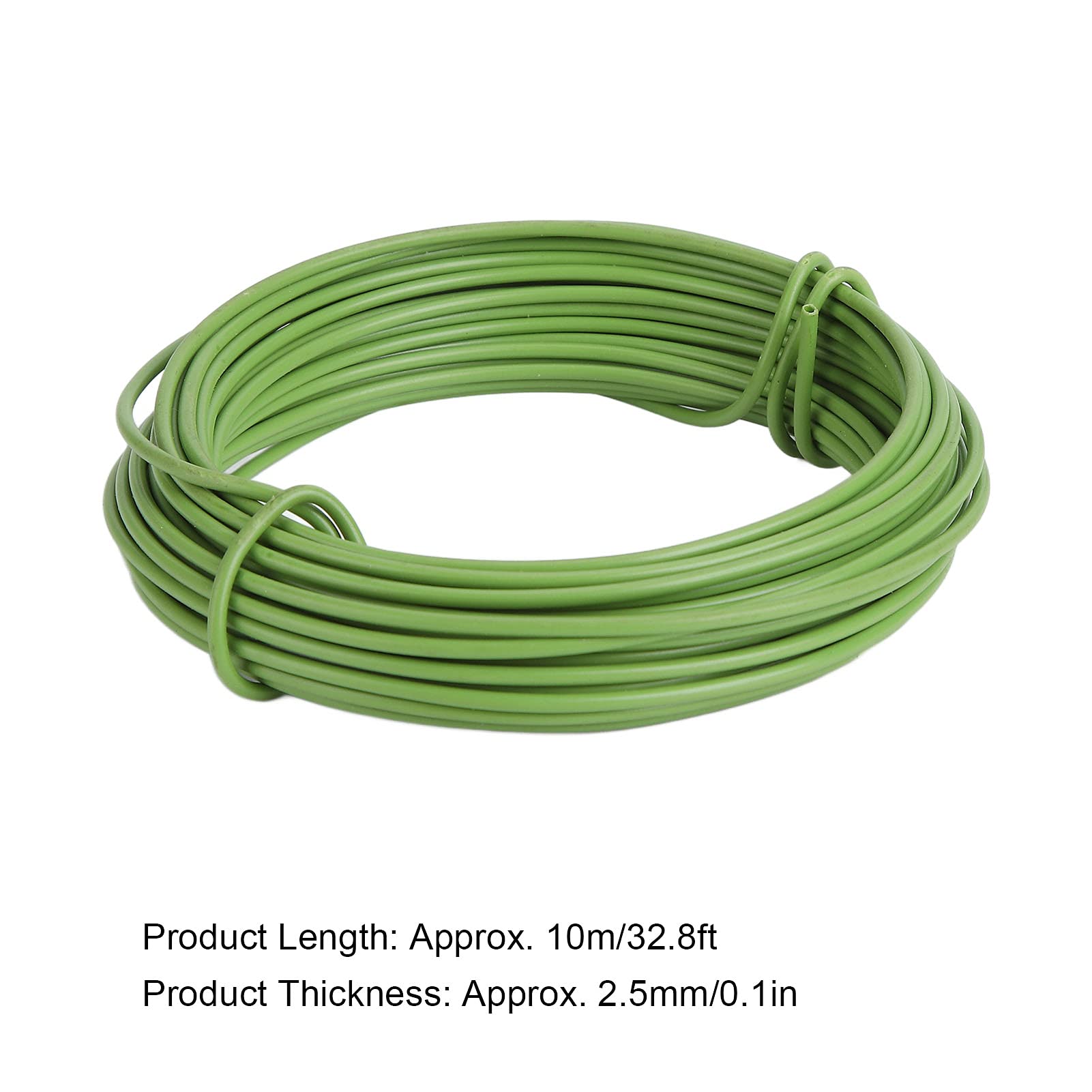TOPINCN Bonsai Wire, 32.8ft Bonsai Wire Coated Flower Art Soft Iron Wire Handmade Easy to Bend DIY Household Gardening Supplies