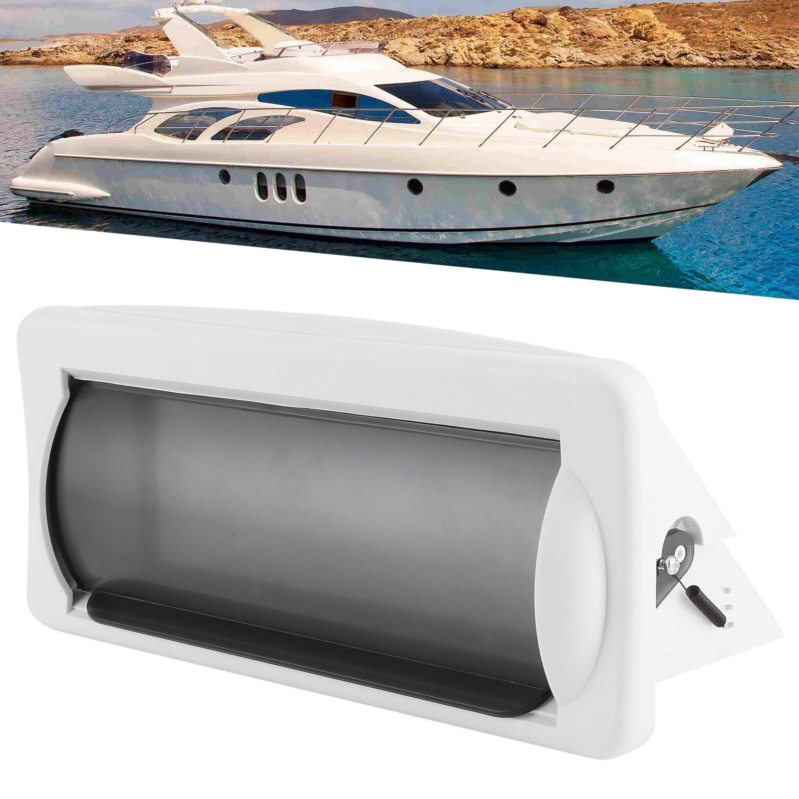 protection stereo marine + coffret radio Marine Boat DVD Cover,Single DIN Radio Shield Cover Splash Guard Flush Mount for G