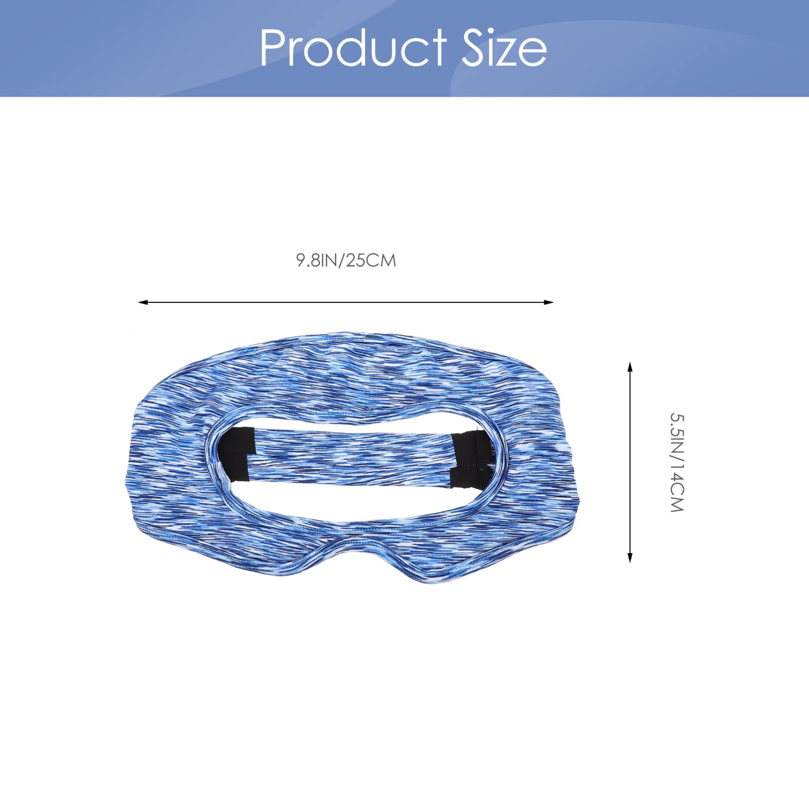 UKCOCO 4pcs Vr Goggles Vr Accessories Vr Headgear Face Eye Headset Guard Virtual Reality Game Supplies Home Vr Headsets Vr Face Pad Cushion Cover Quick Dry Polyester