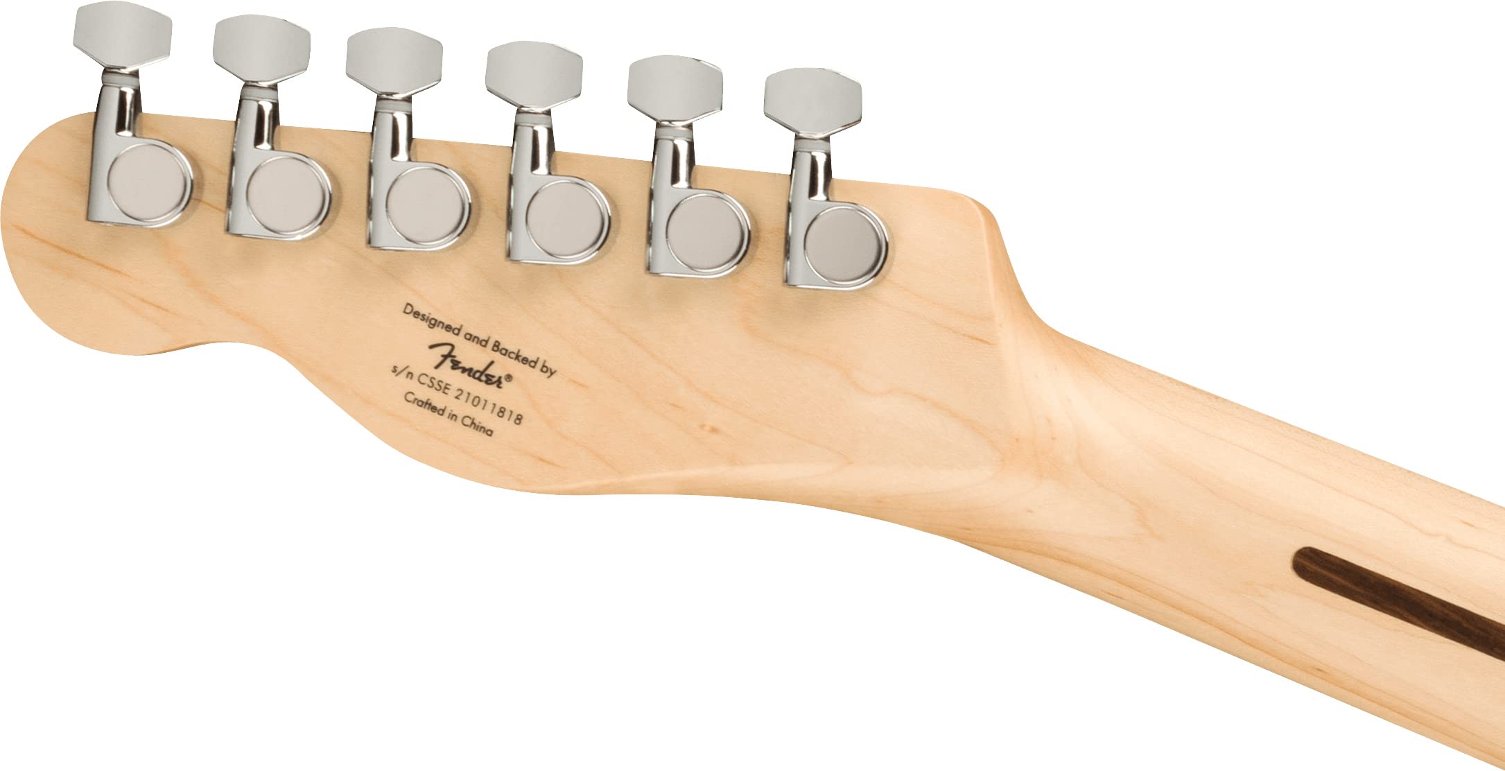 Squier Affinity Series FSR Telecaster Electric Guitar, Natural, Maple Fingerboard
