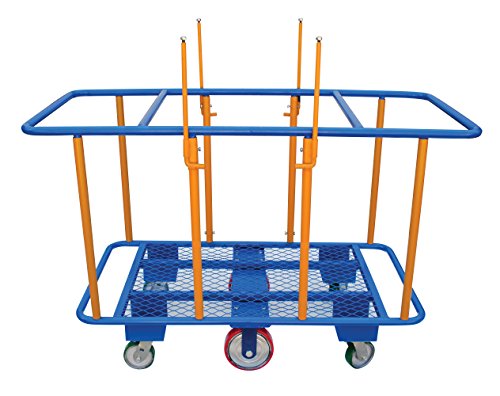 Vestil PANEL-H Horizontal Panel Cart, 2,000-lb. Load Capacity, Overall W x L x H (in.) 32-1/16 x 63-1/2 x 51-3/8,