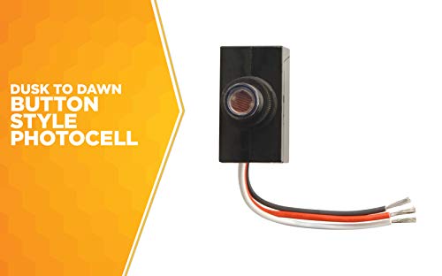 Woods 59408WD Outdoor Hard-Wired Post Eye Light Control with Photocell Light Sensor