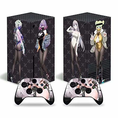 Top factory Skin Decal Protective Vinyl Skin Decal Cover for Series X Console Skins Wrap Sticker with Two Free Wireless Controller Decals 78217 Decal