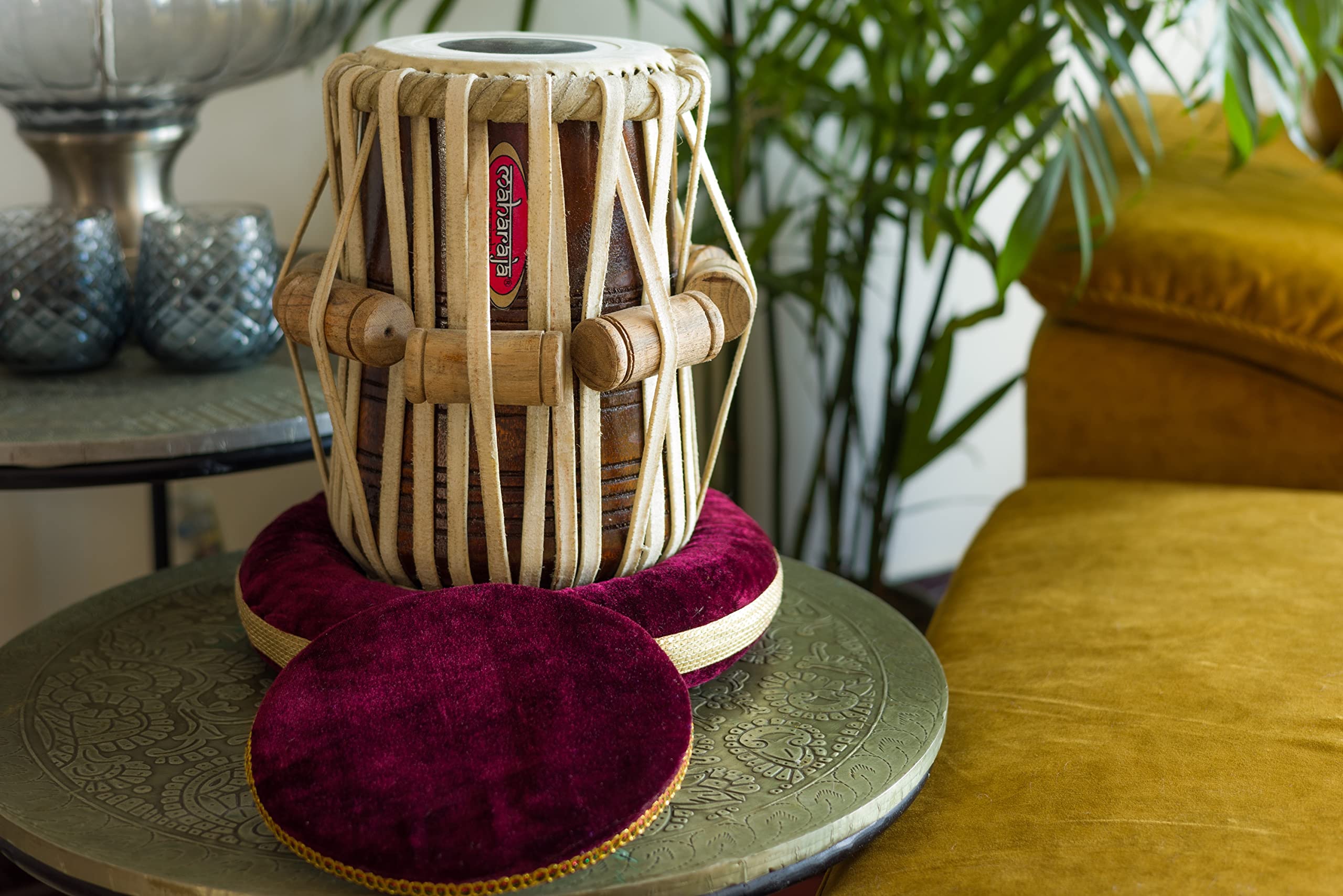Maharaja Musicals Dayan Tabla, Sheesham Wood, Concert Quality, Tuneable To C Sharp (PDI-ACD)