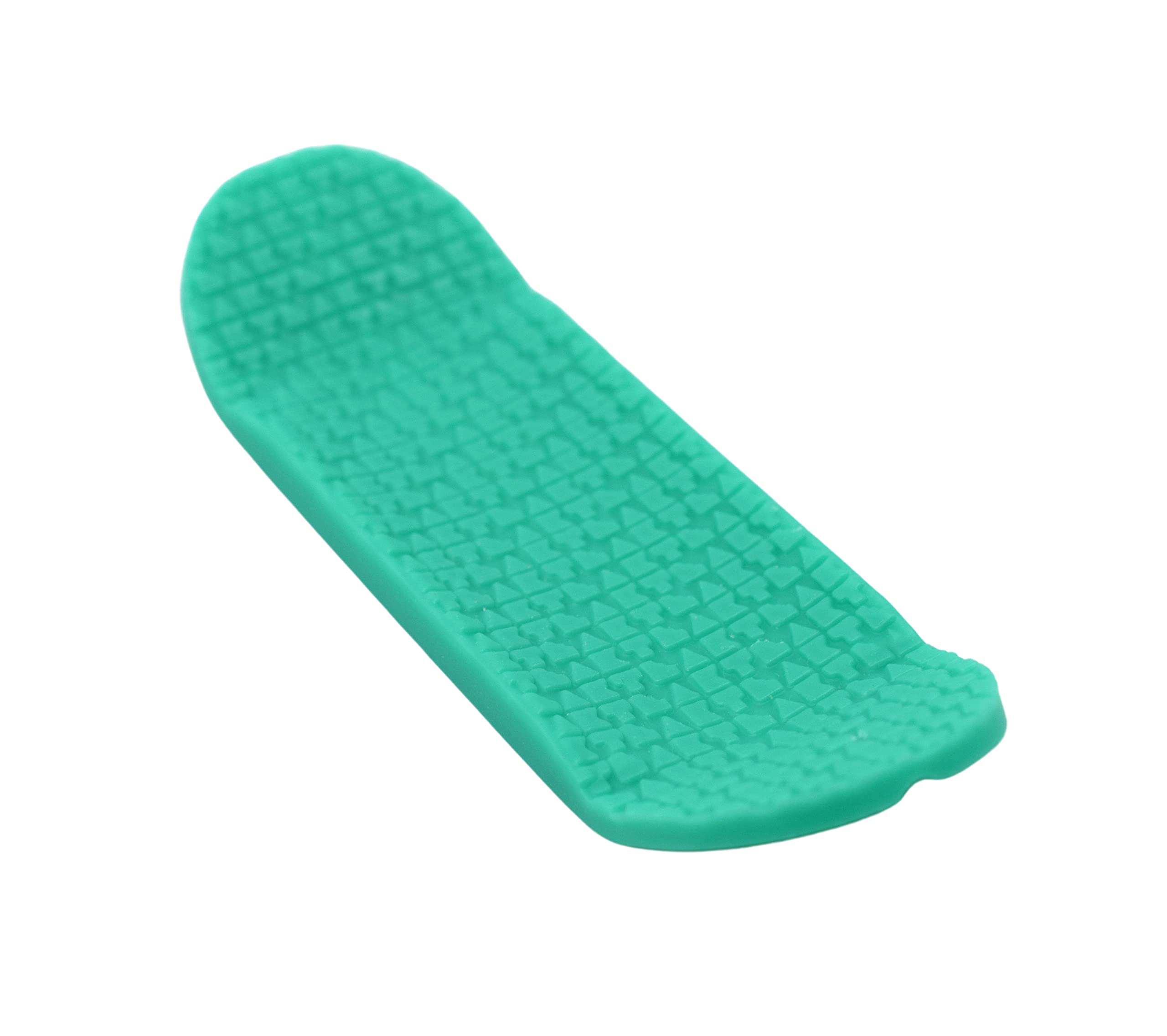 Teak Tuning Finger Snow Skate PRO - 98 x 32mm - Upgraded, Resin Construction - Mint Green Colorway
