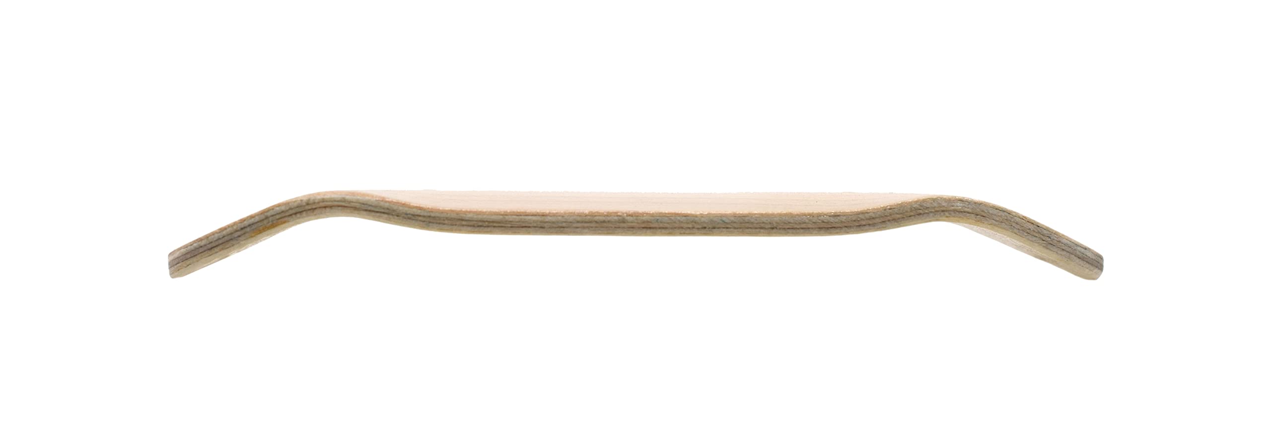 Teak Tuning Prolific Wooden Fingerboard Deck, 32mm x 95mm Popsicle Shape - The Classic Maple - 5 Ply - Includes Prolific Foam Tape
