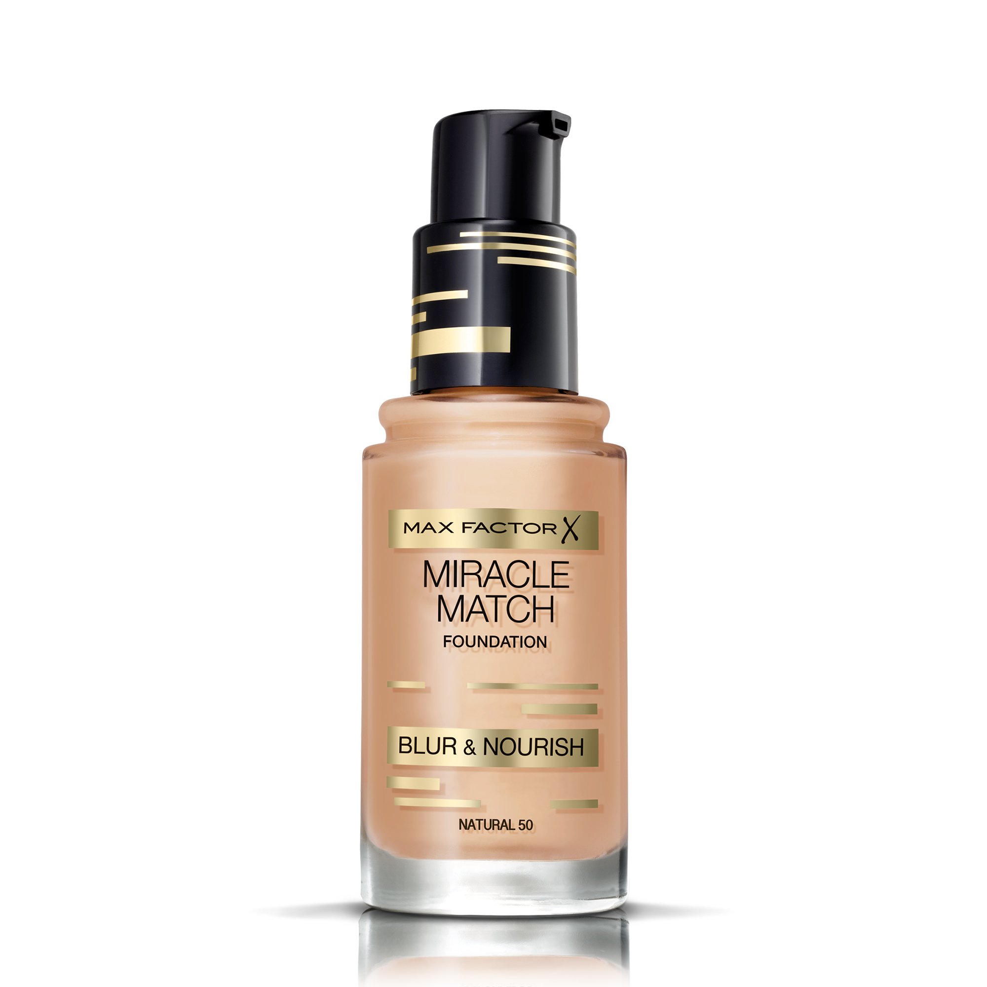 Max Factor Miracle Match Foundation, No. 47 Nude