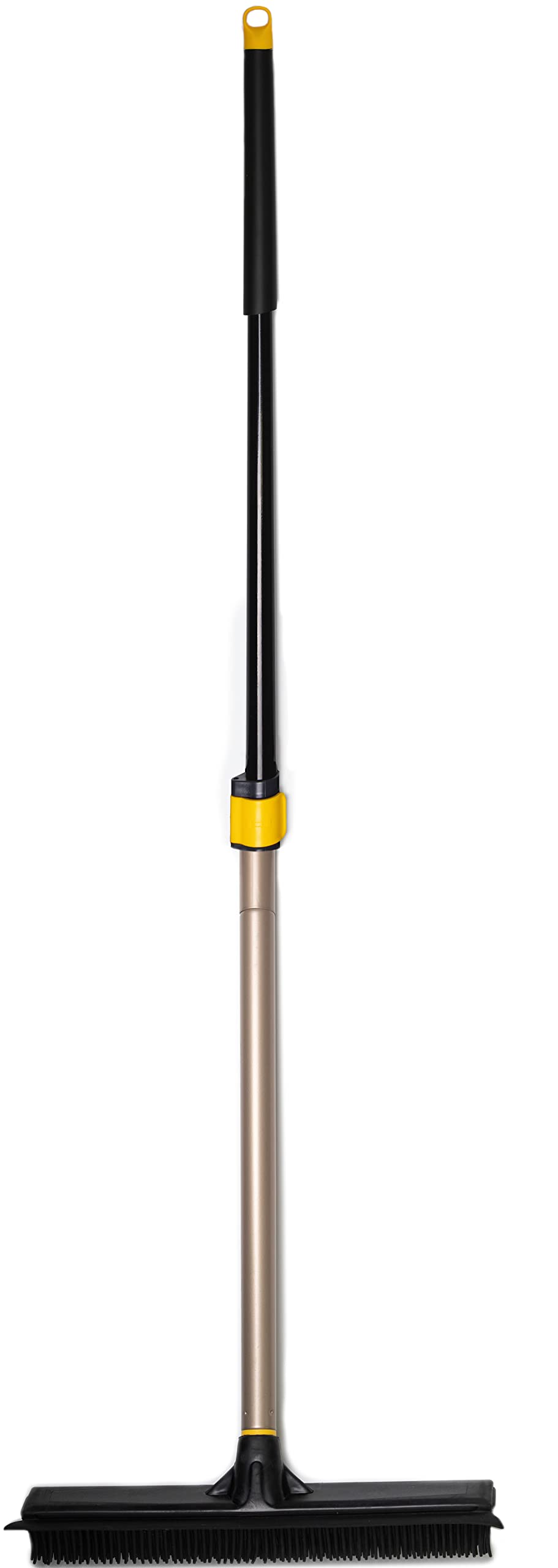 Universal 3 in 1 Broom, Pet Hair Remover Silver and Black