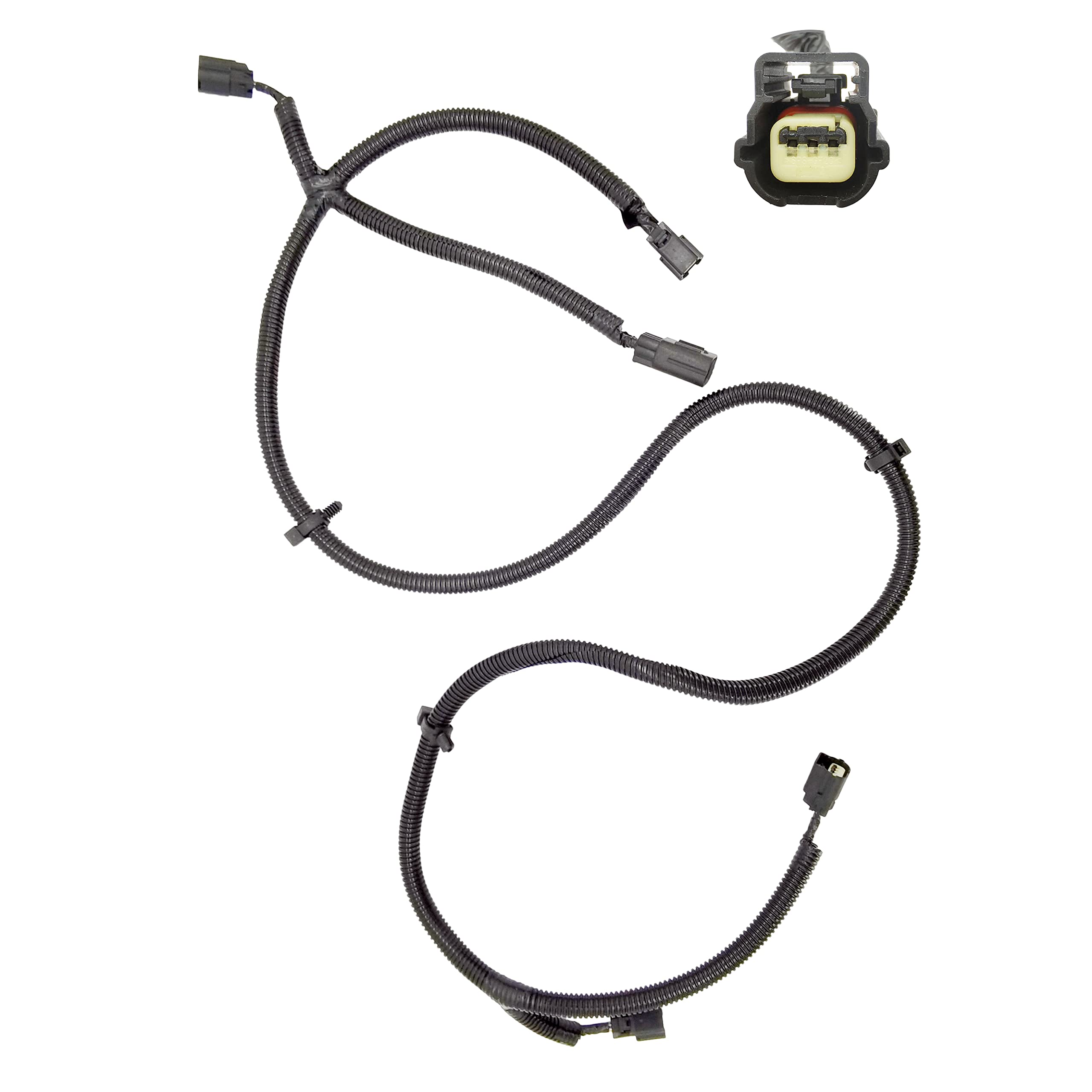 Motiv8 Dodge RAM Rear Parking Assist Wiring Harness, Jumper 1500 09-10, 2500 3500 10, 11-18 RAM 1500 2500 3500, 19-20 RAM 1500 Classic | Backup Sensor Light Wiring Harness Warning System | 68031820AA