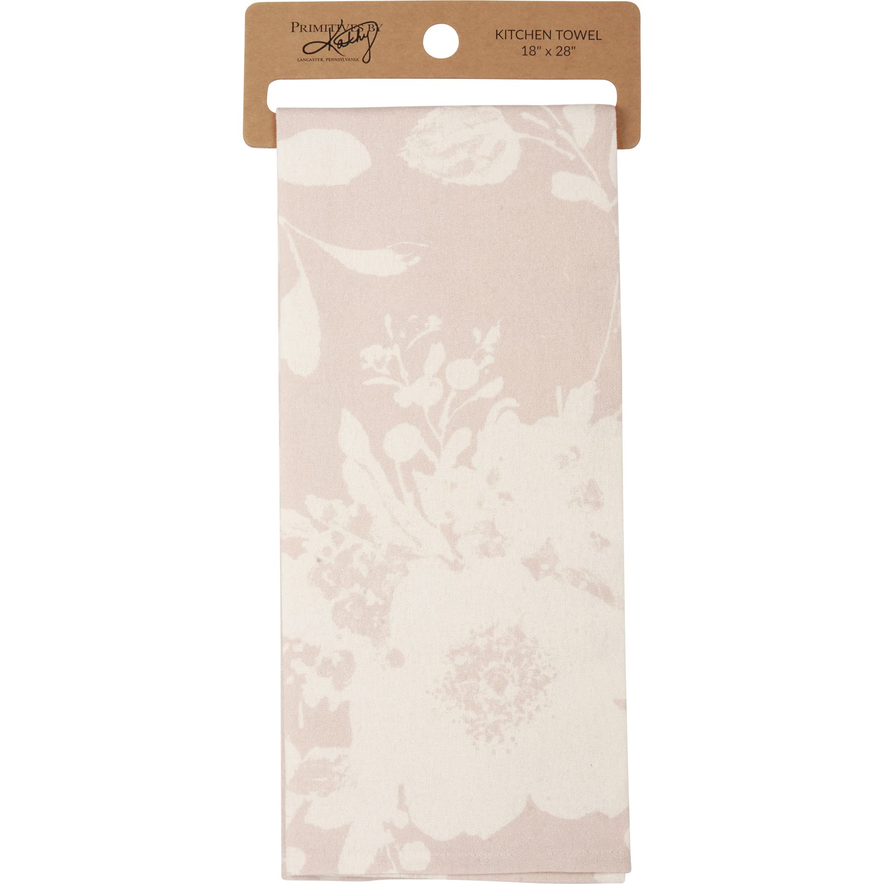 Primitives by Kathy Blush Floral Kitchen Towel