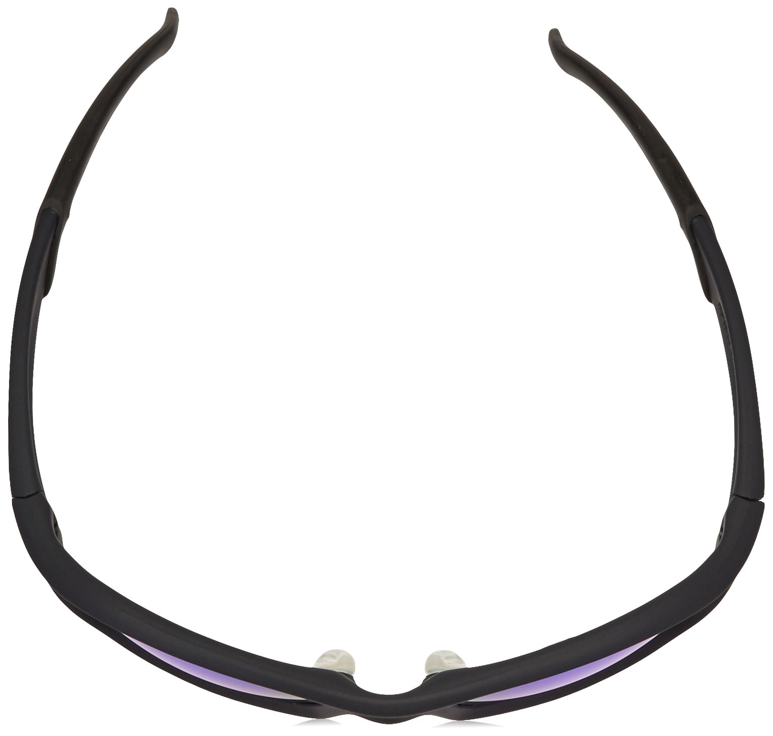 MCR Safety TB148B Tribal Hybrid Temple Design Safety Glasses with Onyx/Blue Tattoo Frame and Blue Diamond Mirror Lens