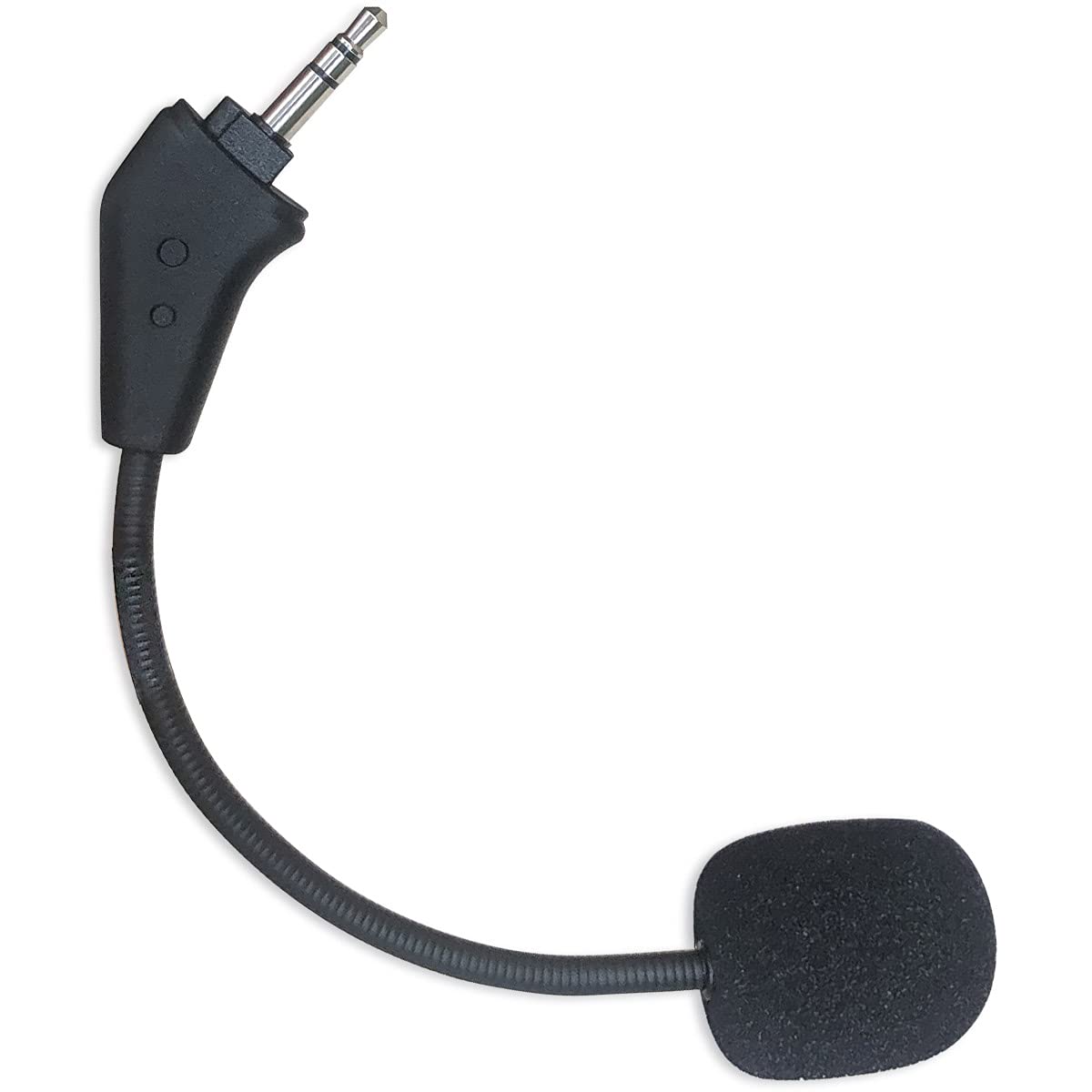 QJYTH Microphone Replacement Compatible with Corsair HS50/HS60/HS70 Gaming Headset, Mic Boom Detachable Microphone Noise Cancelling(Black)