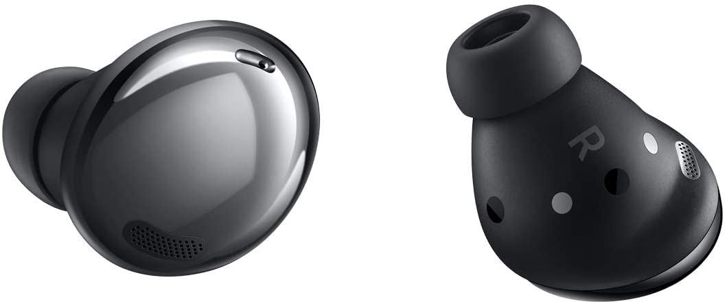 SAMSUNG Galaxy Buds Pro, Bluetooth Earbuds, True Wireless, Noise Cancelling, Charging Case, Quality Sound, Water Resistant - (10w Pad) Phantom Black (Renewed)