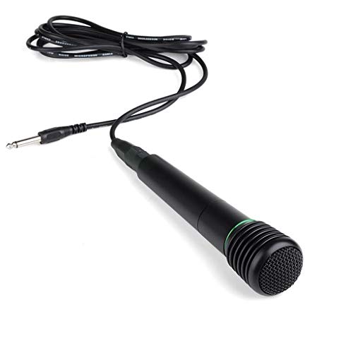 VIBY Wired 2in1 Handheld Microphone Mic Receiver System Undirectional Professional Microphone for KTV Speech Amplifiers