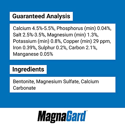 MagnaGard - Gastric Support Supplement for Horses | Relieves Ulcers, Calming Supplement, Magnesium & Other Vital Minerals | Powder, 4 Pound Bag, 30-Day Supply | by Eagle Equine