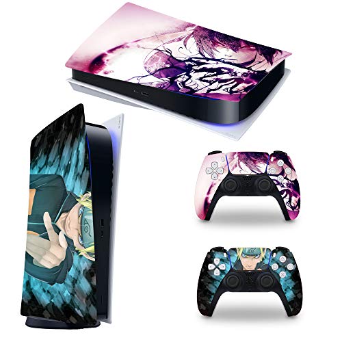 Monster Ninja - PS5 Standard Edition Skin Console - PS5 Standard Edition Controller Skin Cover Vinyl Decal Protective