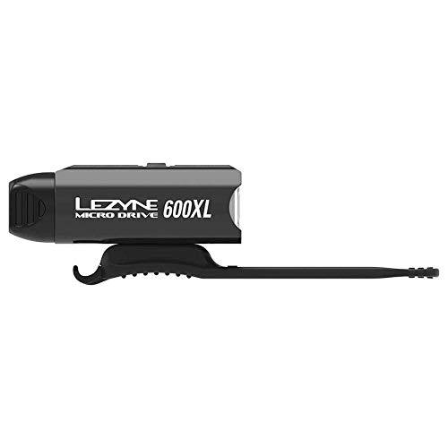 Lezyne Micro Drive 800+ Bicycle Front Light, 800 Lumen, White LED, Road, Mountain, Gravel Bike, USB-C Rechargeable