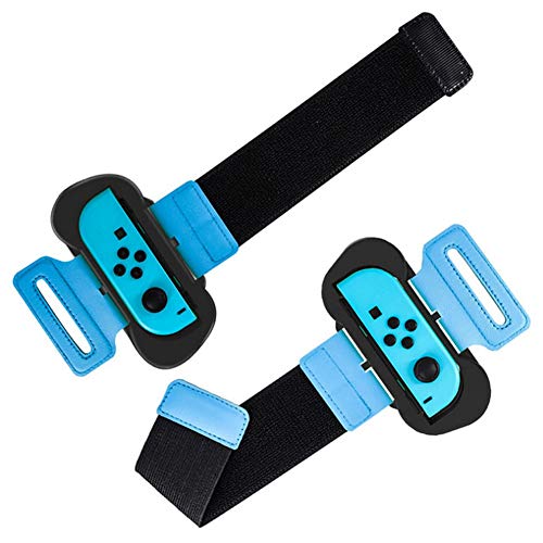 Wallfire 2Pcs Adjustable Wristband Elastic Strap for Dance Game Switch Adjustable Game Strap Game Wristband Elastic Game Strap Game Strap Adjustable Game Strap Game