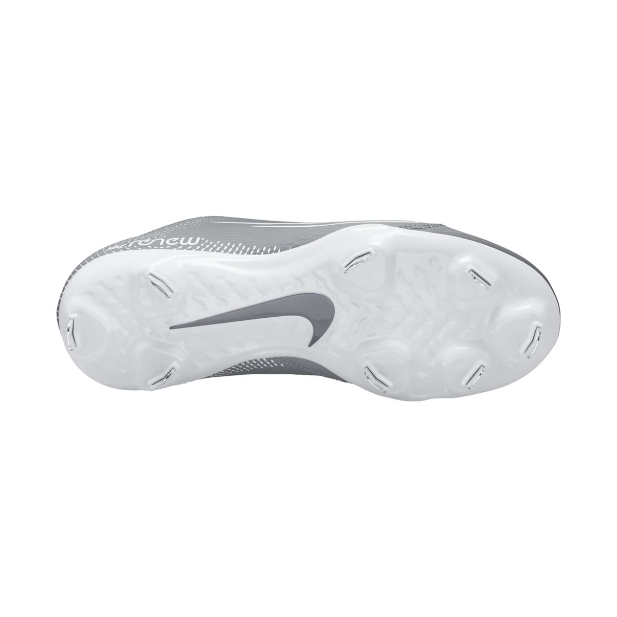 Nike Hyperdiamond 4 Pro Metal Softball Cleats Gray | White Size 10.5 Medium