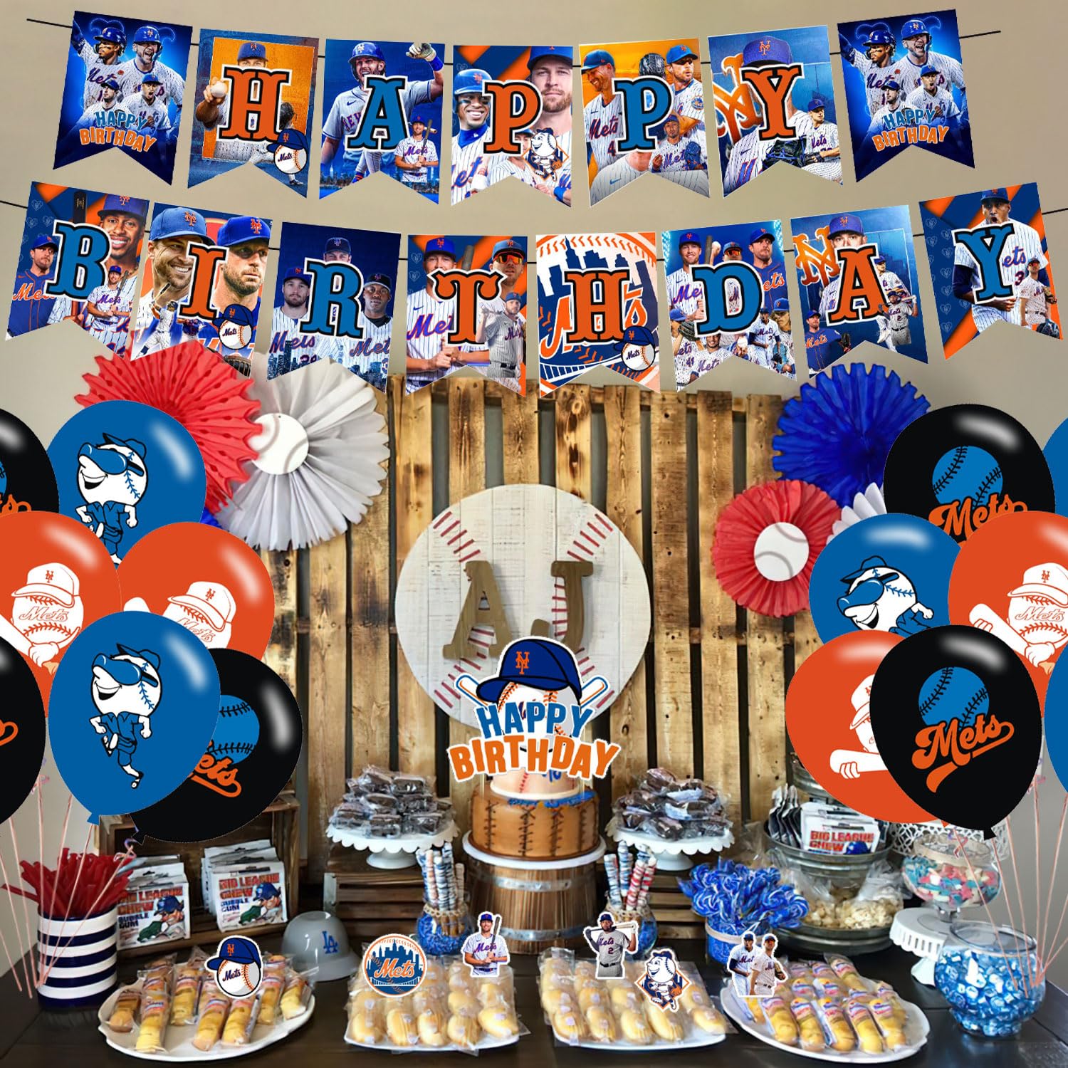 ๐๐ฎ๐ฝ๐ผ ๐๐ช๐ผ๐ฎ๐ซ๐ช๐ต๐ต Birthday Party Decorations, ๐๐ฎ๐ฝ๐ผ ๐๐ช๐ผ๐ฎ๐ซ๐ช๐ต๐ต Theme Party Supplies with Happy Birthday Banner, Cupcake Toppers, Balloons for Baby Shower Kids Birthday Party Favors