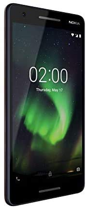 Nokia 2.1 - Android 9.0 Pie (Go Edition) - 8 GB - Single SIM Unlocked Smartphone (AT&T/T-Mobile/MetroPCS/Mint) - 5.5" Screen - Blue/Copper - International
