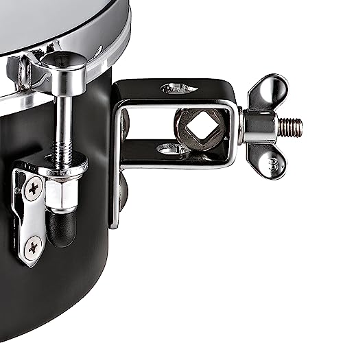 Meinl Percussion MDST10BK 10-Inch Steel Mountable Drummer Snare Timbale, Black