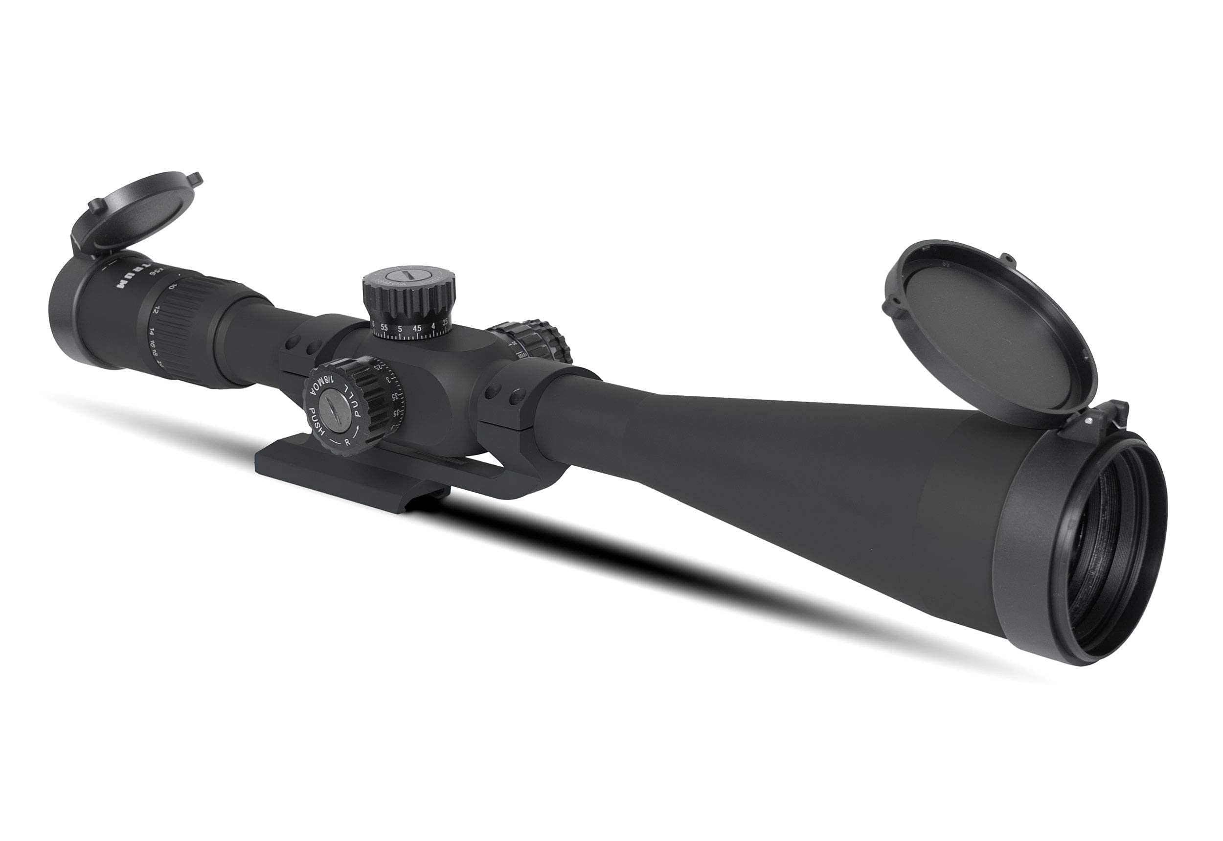 Monstrum G3 8-32x56 First Focal Plane FFP Rifle Scope with Parallax Adjustment | ME308 Extended Offset Scope Mount | Bundle