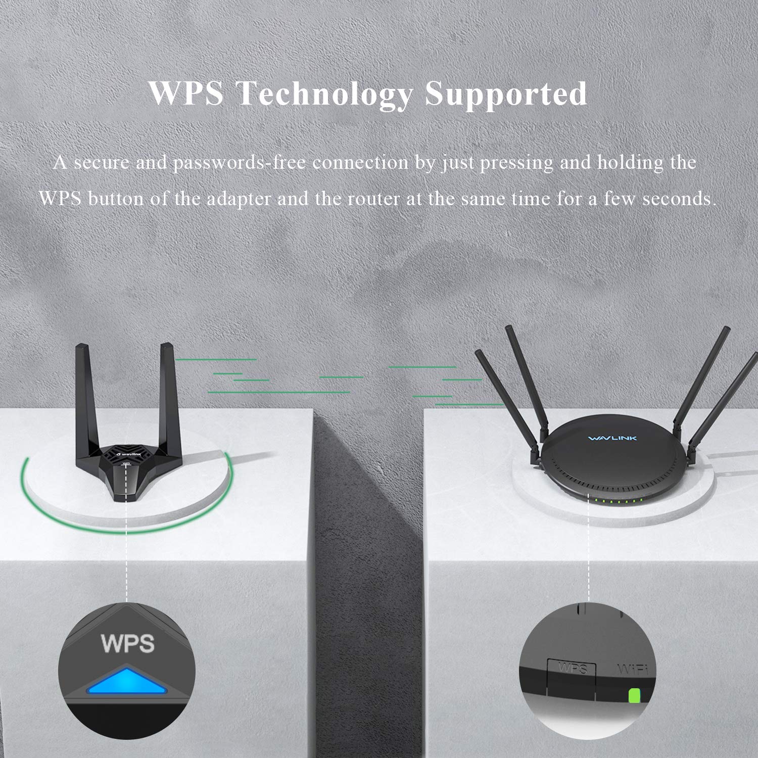 WAVLINK AX3000 PCIe WiFi Adapter, Next-Gen WiFi 6E Tri-Band with Bluetooth 5.2, Up to 3000Mbps with 6GHz, MU-MIMO, OFDMA, Ultra-Low Latency for Desktop PC, Supports Windows 11, 10 (64bit)