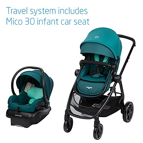 Maxi-Cosi Zelia² 5-in-1 Modular Travel System, Spring Meadow