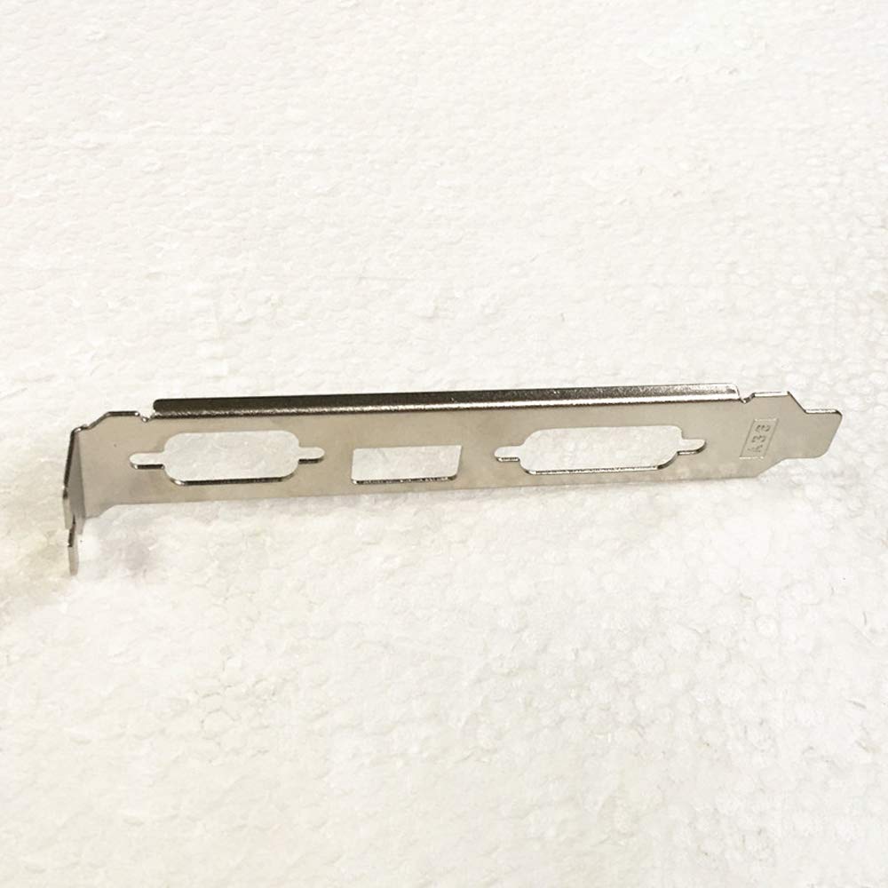 MOTZU 10 Pieces Height Hight Bracket Adapter DVI+HDMI+VGA Baffle for ATI Nvidia Video Graphics Card