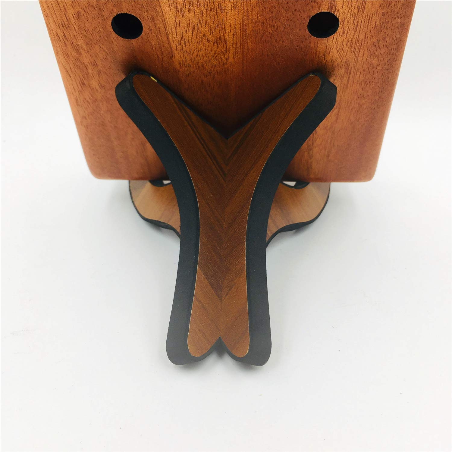 Miwayer Portable Detachable Wooden Kalimba Stand Holder Thumb Piano display stand Fixed frame for 10-key 17-key Kalimbas