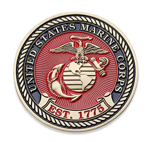 USMC Second Recruit Training Battalion San Diego Challenge Coin - 2nd BN San Diego - Marine Corps Training Military Coins - Designed by Marines for Marines - Officially License